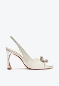 Isla Crystal Bridal 85 Off White/Golden | ZZ MALL