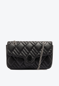 Bolsa Preta Schutz Shoulder Perry Grande Couro | ZZ MALL