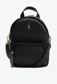 Mochila Mini Preta Anacapri Glam Pequena | ZZ MALL