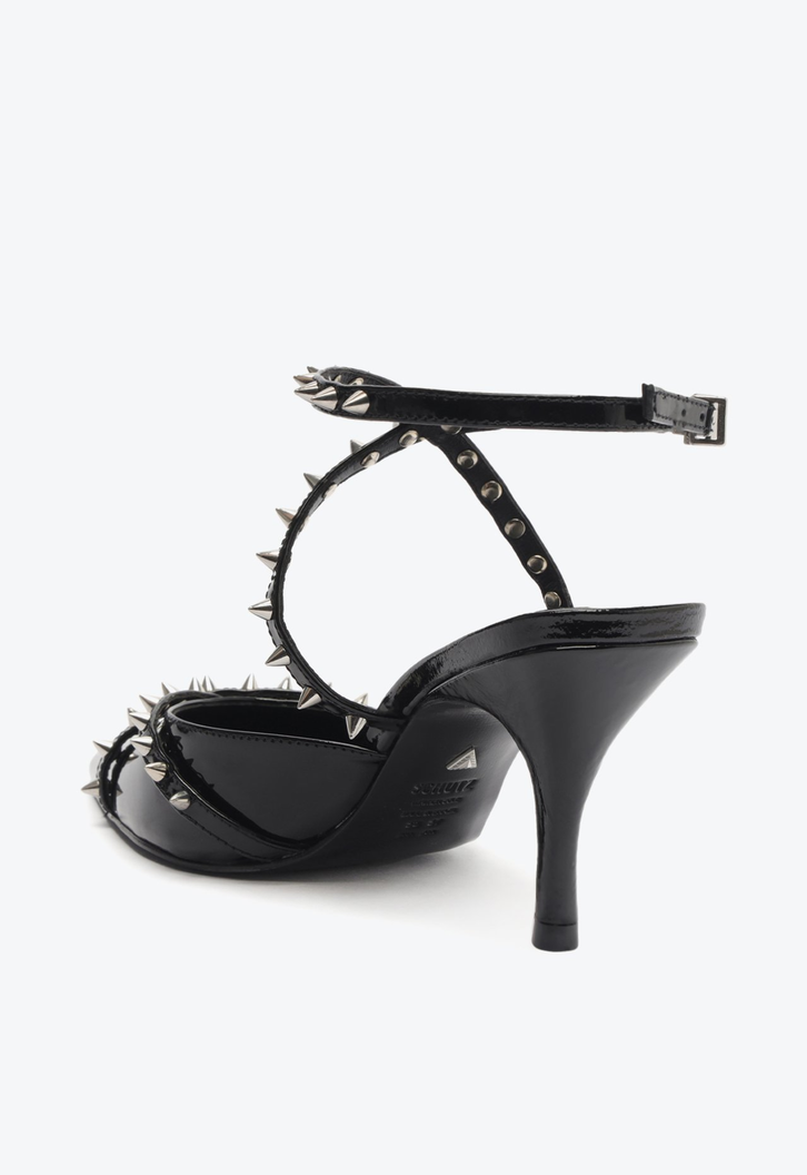 Sandália Preta Schutz Zoey Pump Verniz | ZZ MALL Sandália Preta Schutz Zoey Pump Verniz | ZZ MALL