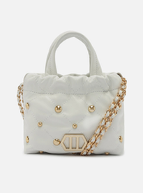 Bolsa Tiracolo Branca Arezzo Couro Miley Pequena | ZZ MALL