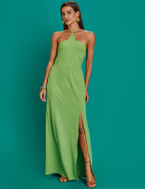 Vestido Verde Laguna Nicole | ZZ MALL