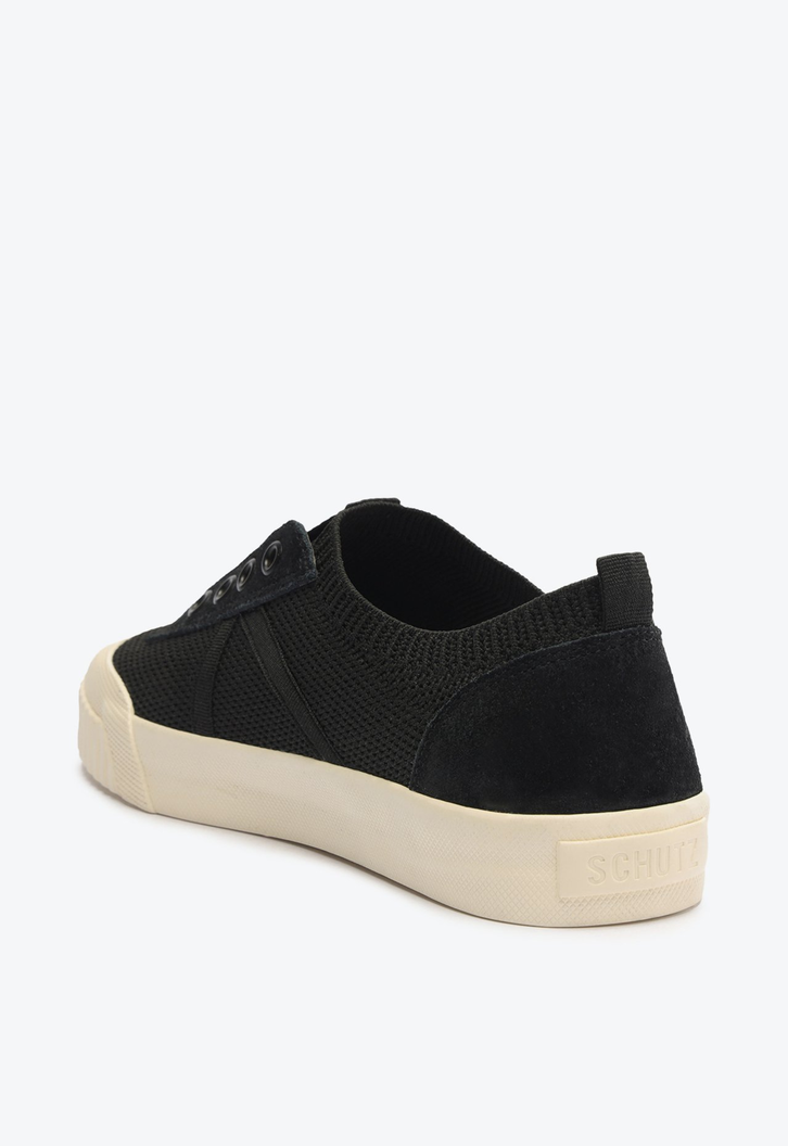 Tênis Preto Schutz Sem Cadarço Smash Tecido | ZZ MALL